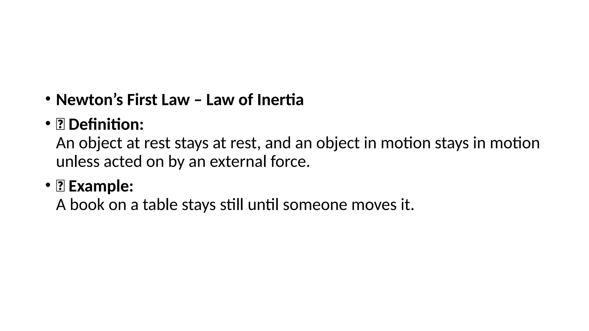 Introduction to Newton’s Laws of Motion. | PPTX