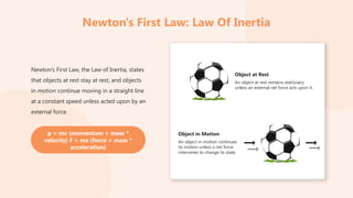 Newton's Laws Of Motion Digital Power Point Presentation For class 10 ...