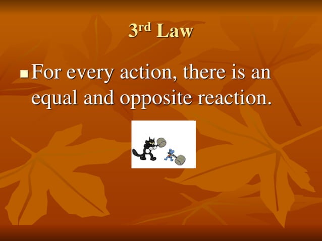 Newtons laws of_motion - 3rd law | PPT
