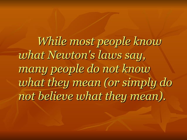 newtons three laws of motion: inertia, acceleration and action-reaction ...