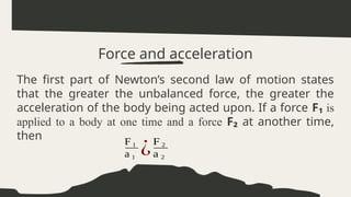 Newton's Laws of Motion at Work Science Presentation in Beige Charcoal ...