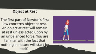 Newton's Laws of Motion at Work Science Presentation in Beige Charcoal ...