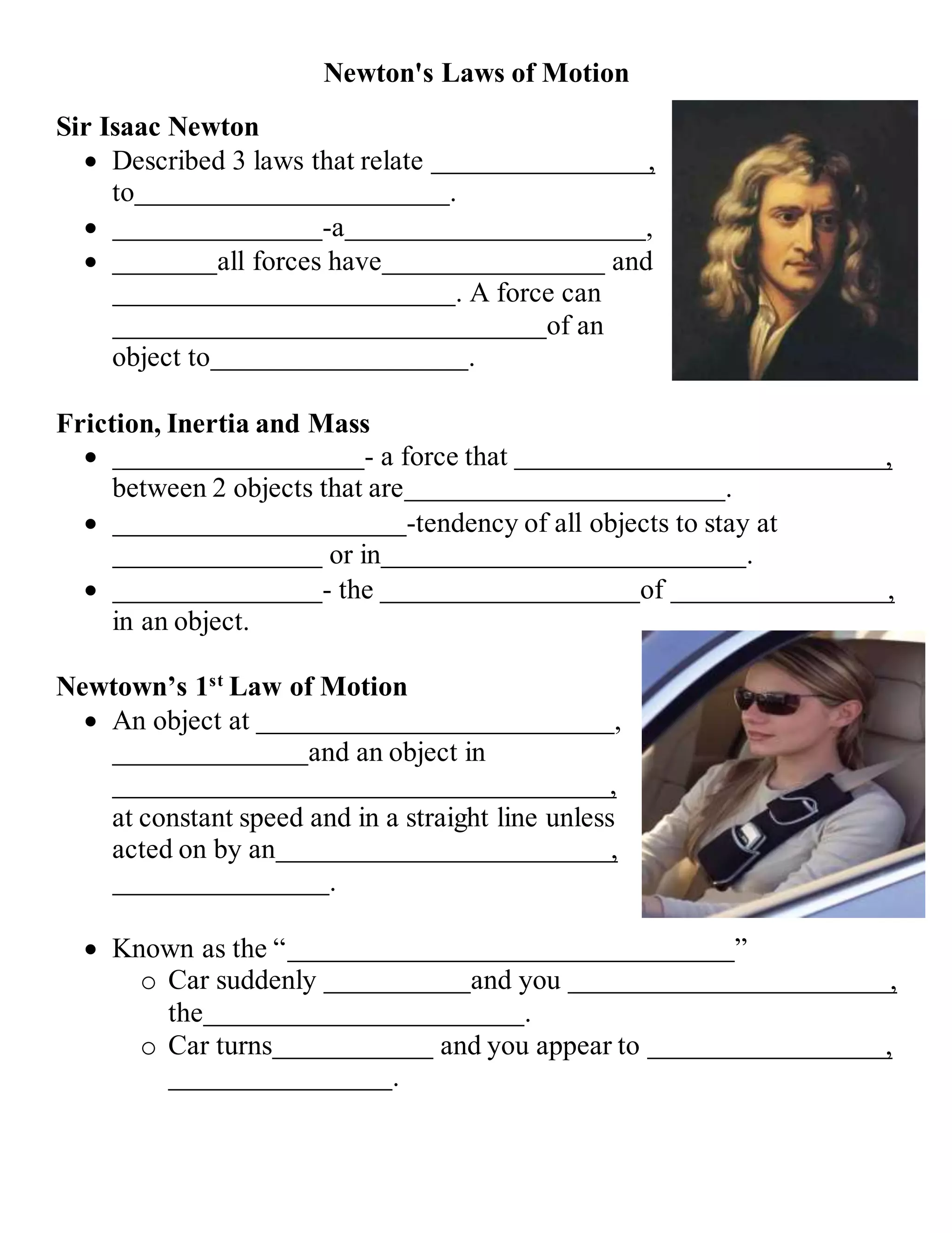 Newtons laws of_motion_fill-in-the-blank | DOCX