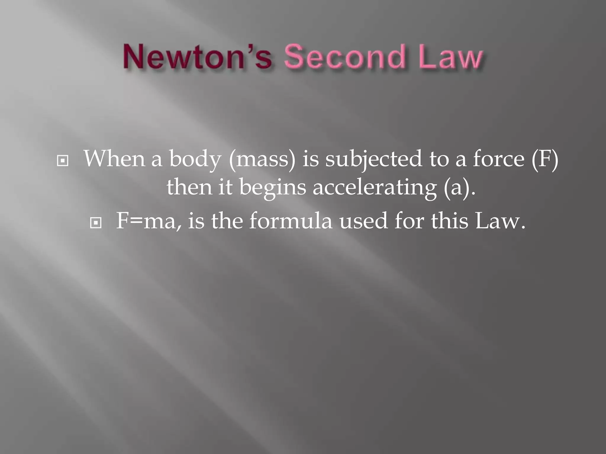 Newton’s laws project | PPTX