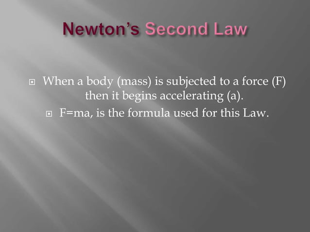Newton’s laws project | PPT