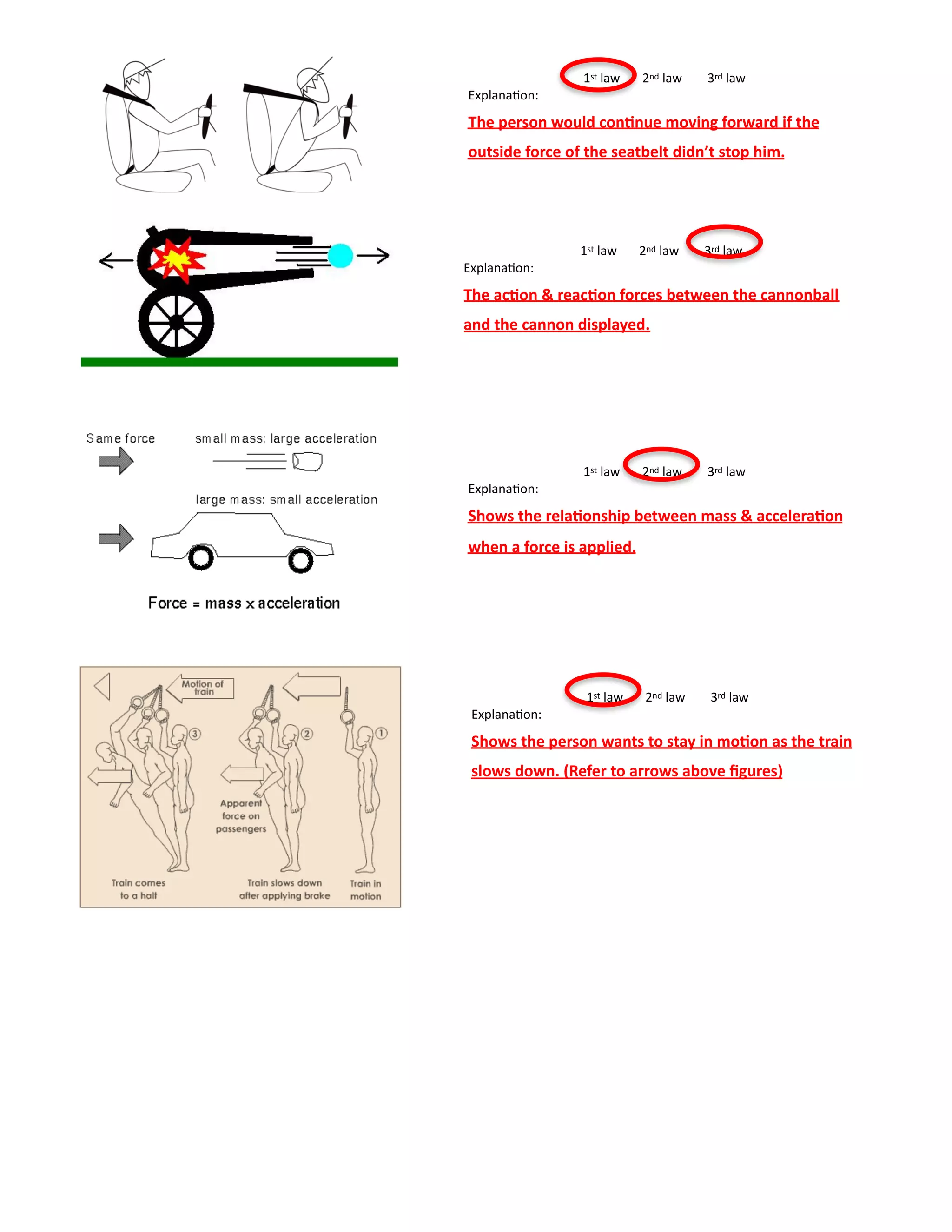 Newtons Laws Worksheet KEY.pdf