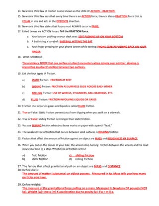 Newtons Laws Worksheet KEY.pdf
