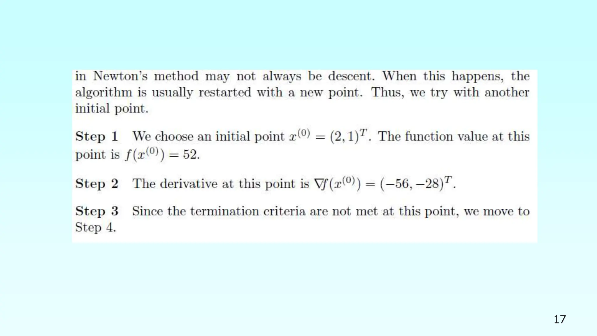 Newtons Method For Multivariablepdfpptx Computing Technology