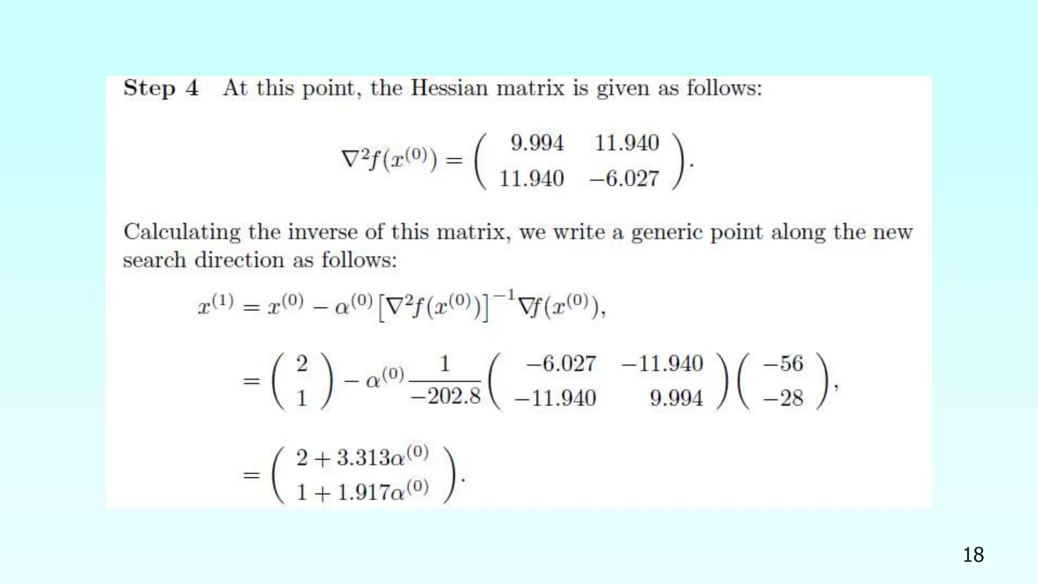 Newtons Method For Multivariablepdfpptx Computing Technology