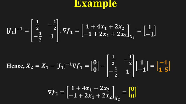 Newtons Method For Multivariablepdfpptx Computing Technology And Computing