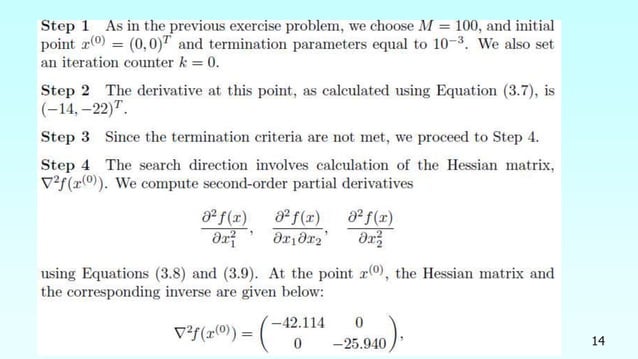 Newtons Method For Multivariablepdfpptx Computing Technology