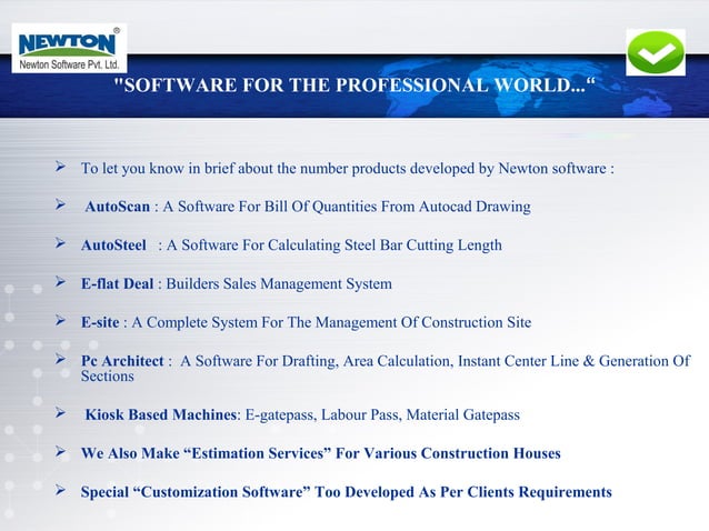 Newton software Pvt Ltd | PPT