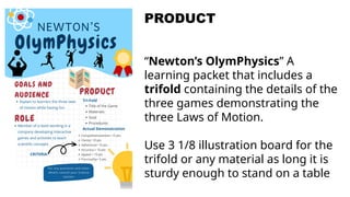 NEWTON’S OLYMPHYSICS GRADE 8 SCIENCE.pptx