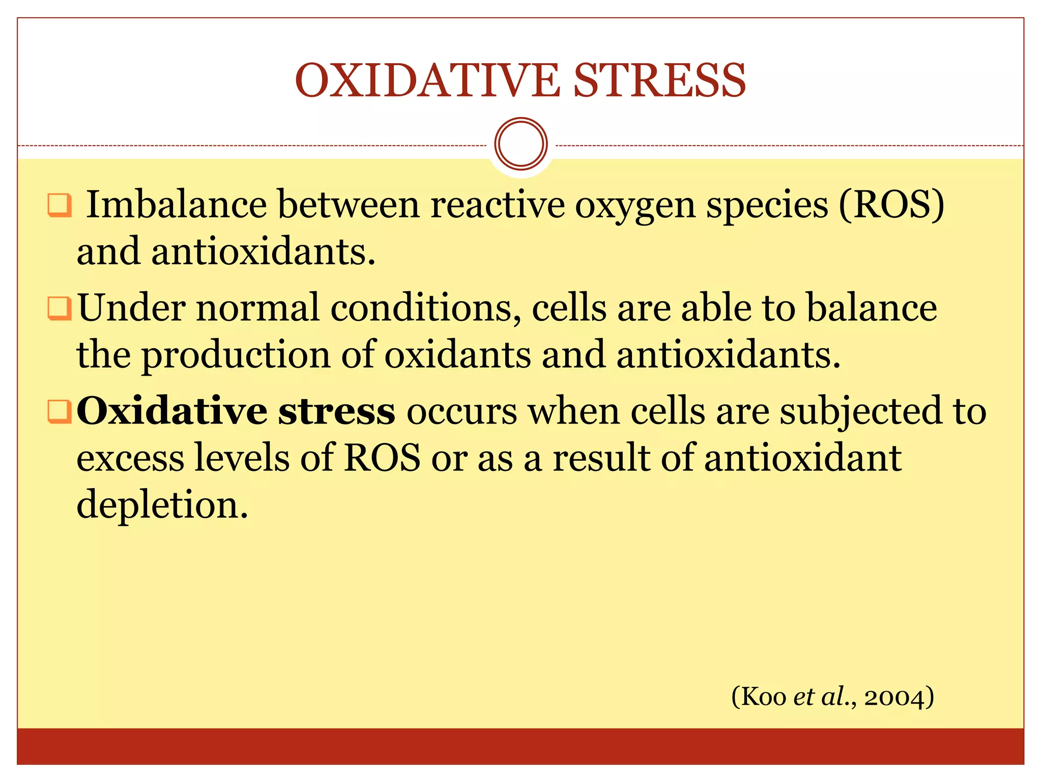 OXIDATIVE STRESS MECHANISM IN HYPERTENSION | PPTX