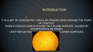 Newton's ring.. | PPTX