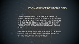 Newton's ring.. | PPTX