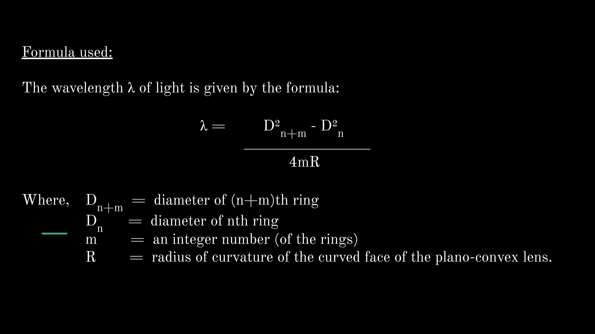Newton's rings | PDF