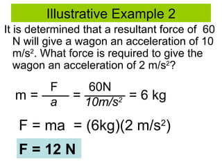 Newton's second law | PPT