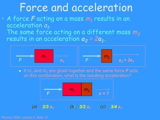 newtons second law of motion.ppt and pdf | PPT