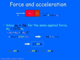 newtons second law of motion.ppt and pdf | PPT
