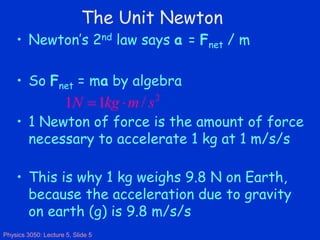 newtons second law of motion.ppt and pdf | PPT