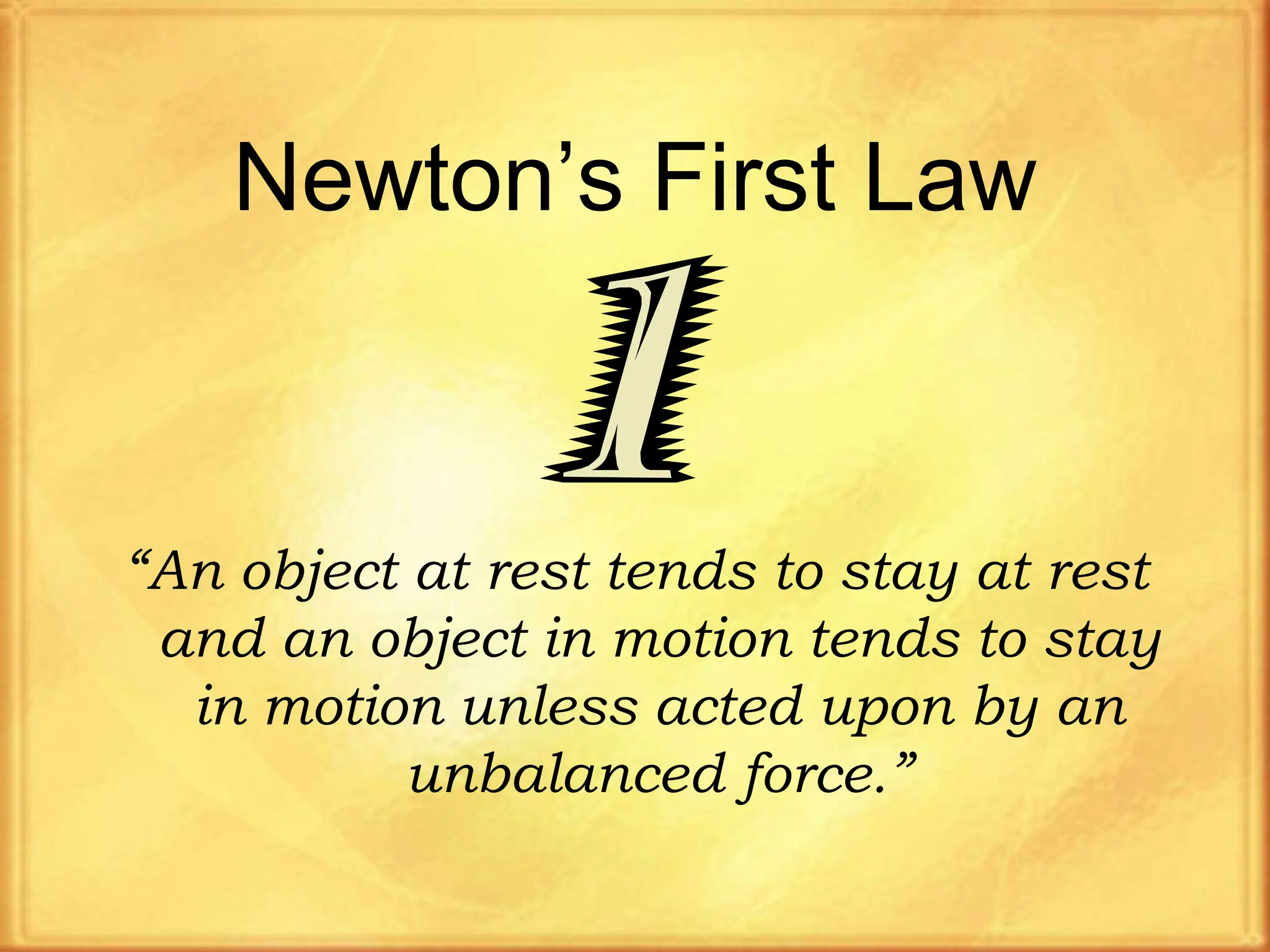 Newtons second law power point law of motion | PPT