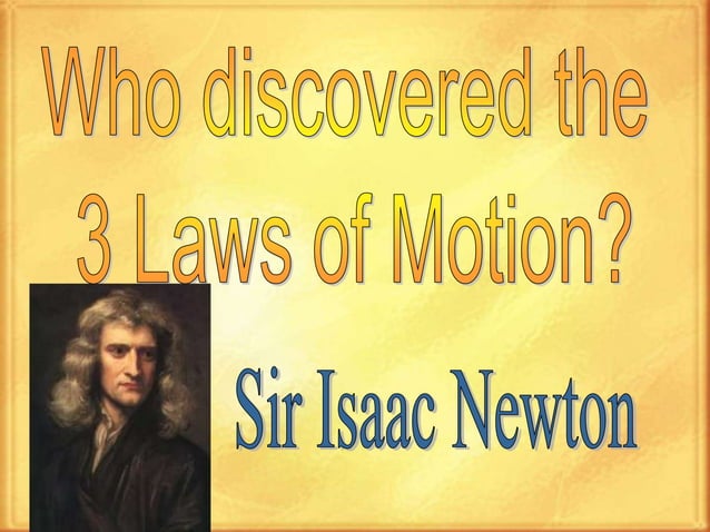 Newtons second law power point law of motion | PPT | Physics | Science