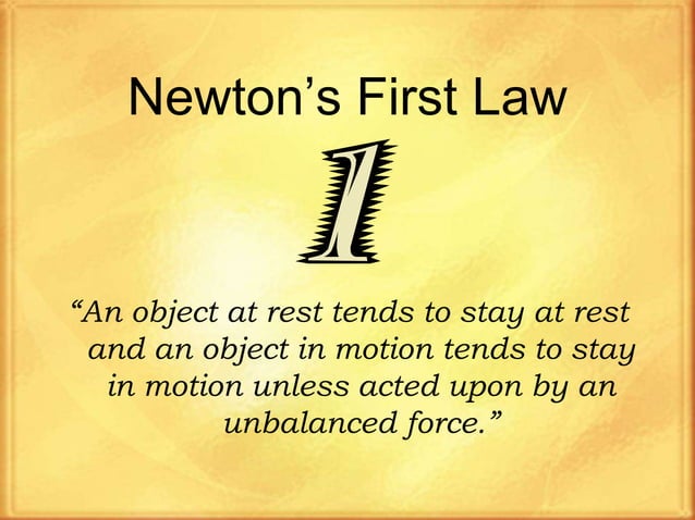 Newtons second law power point law of motion | PPT | Physics | Science