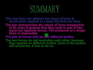 Newton;S Third Law | PPT