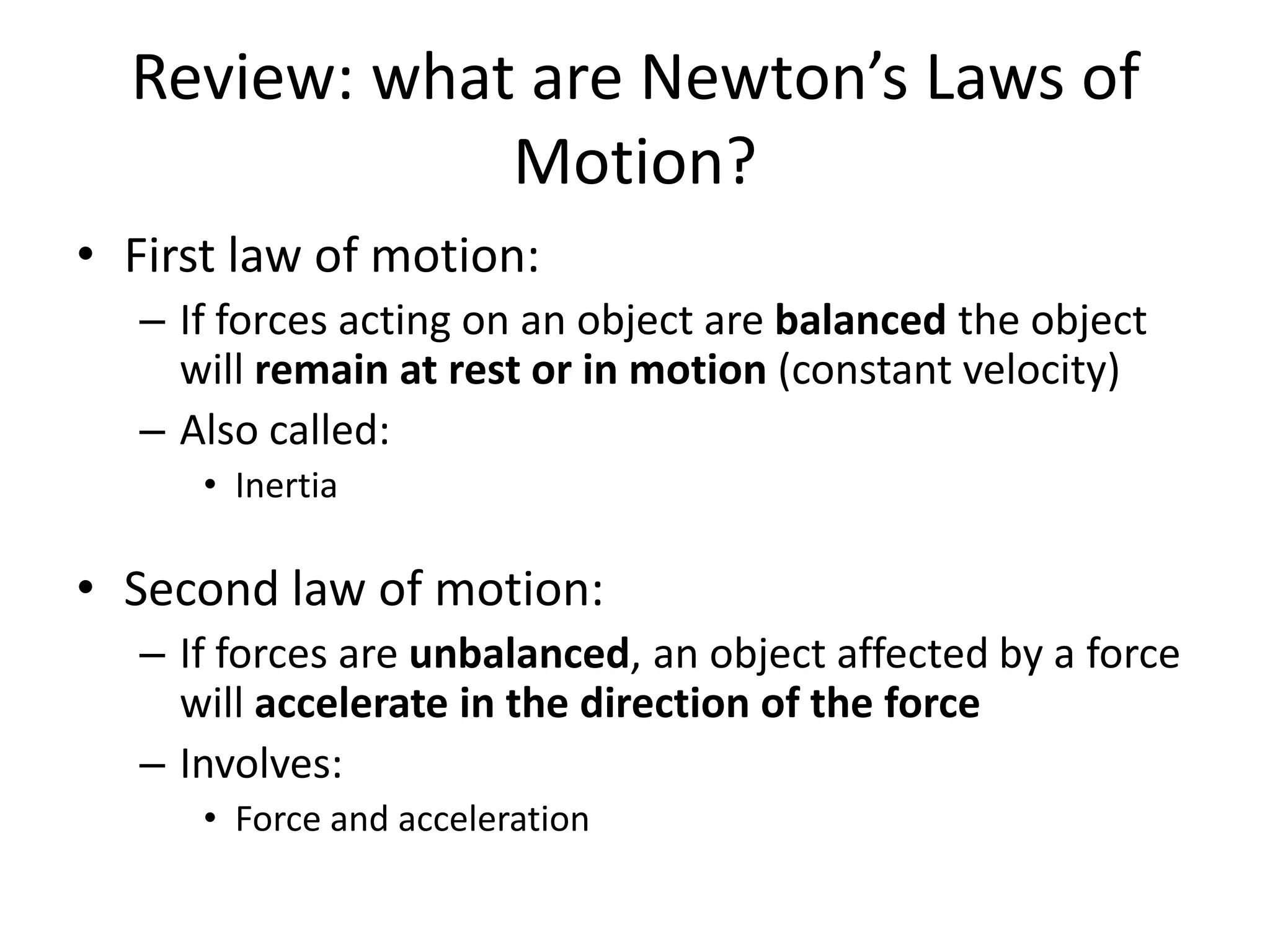 Newton’s third law of motion | PPTX