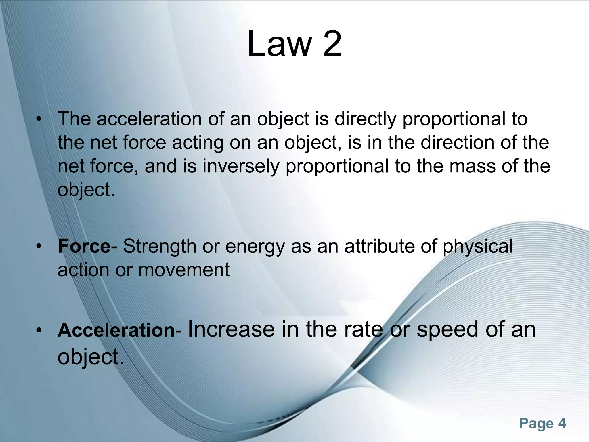 Newtons three laws pdf | PPT