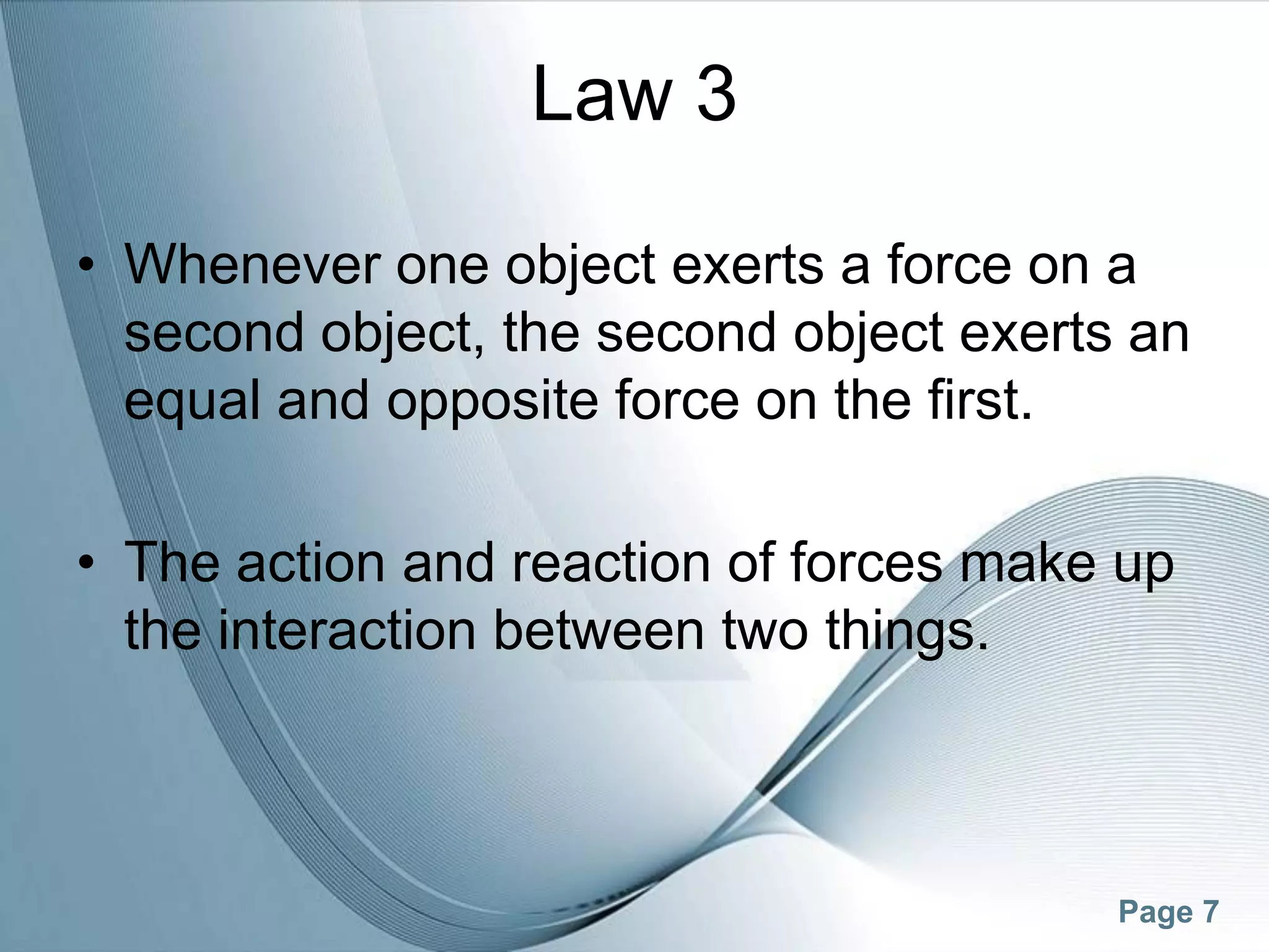 Newtons three laws pdf | PDF