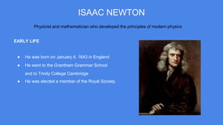 Newton & theory of gravitation | PPT