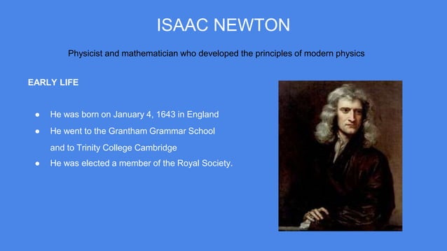 Newton & theory of gravitation | PPT
