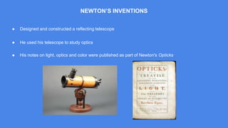 Newton & theory of gravitation | PPT