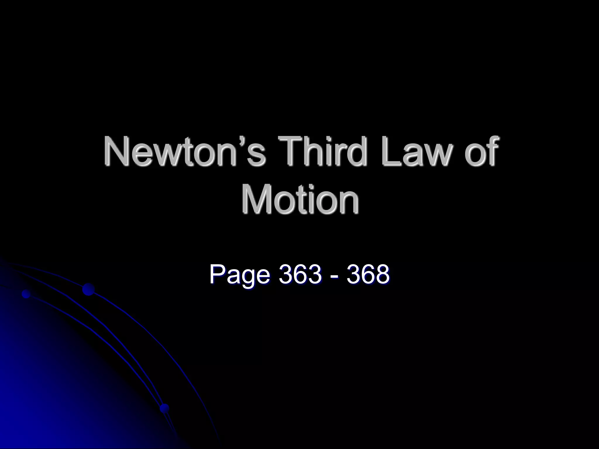 newton third law.ppt