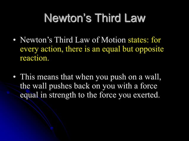 newton third law.ppt
