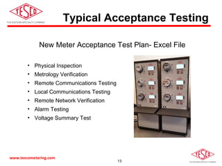 New Tools for a Next Generation of Metering - TESCO Solutions | PPT