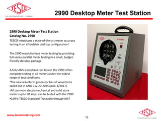 New Tools for a Next Generation of Metering - TESCO Solutions | PPT
