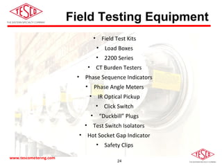 New Tools for a Next Generation of Metering - TESCO Solutions | PPT