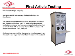 New Tools for a Next Generation of Metering - TESCO Solutions | PPT