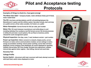 New Tools for a Next Generation of Metering - TESCO Solutions | PPT