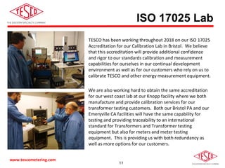 New Tools for a Next Generation of Metering - TESCO Solutions | PPT