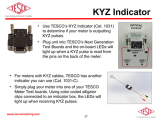 New Tools for a Next Generation of Metering - TESCO Solutions | PPT