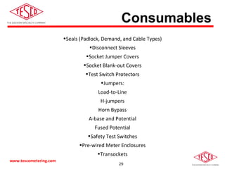 New Tools for a Next Generation of Metering - TESCO Solutions | PPT