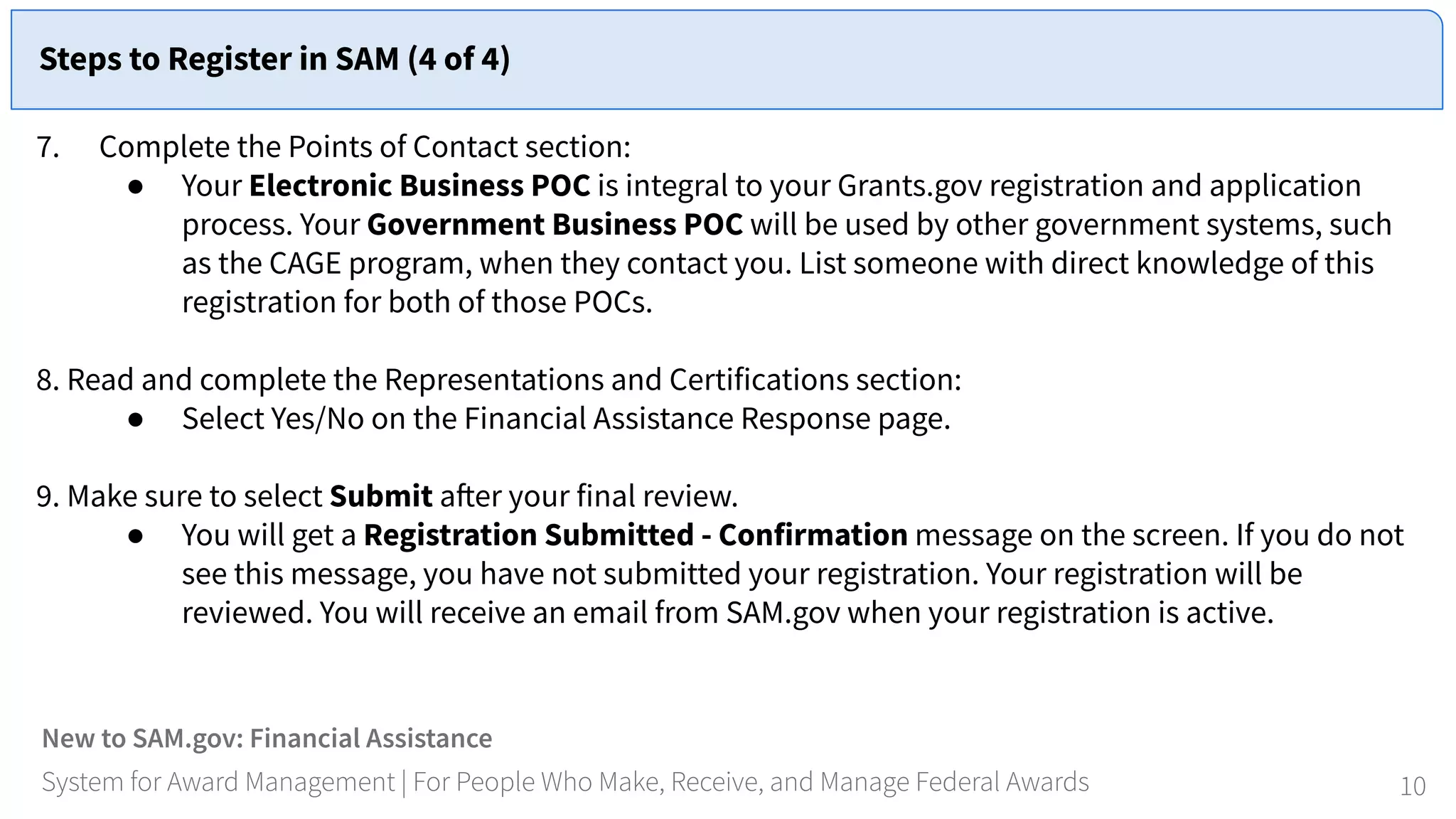 SAM.gov Quick Overview | PDF