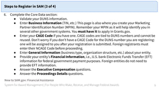 SAM.gov Quick Overview | PDF