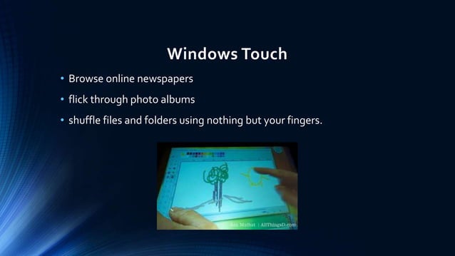 New to touch | PPT