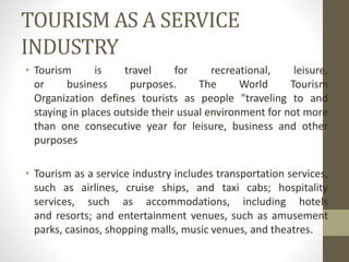 tourism industry analysis in 2014 | PPT