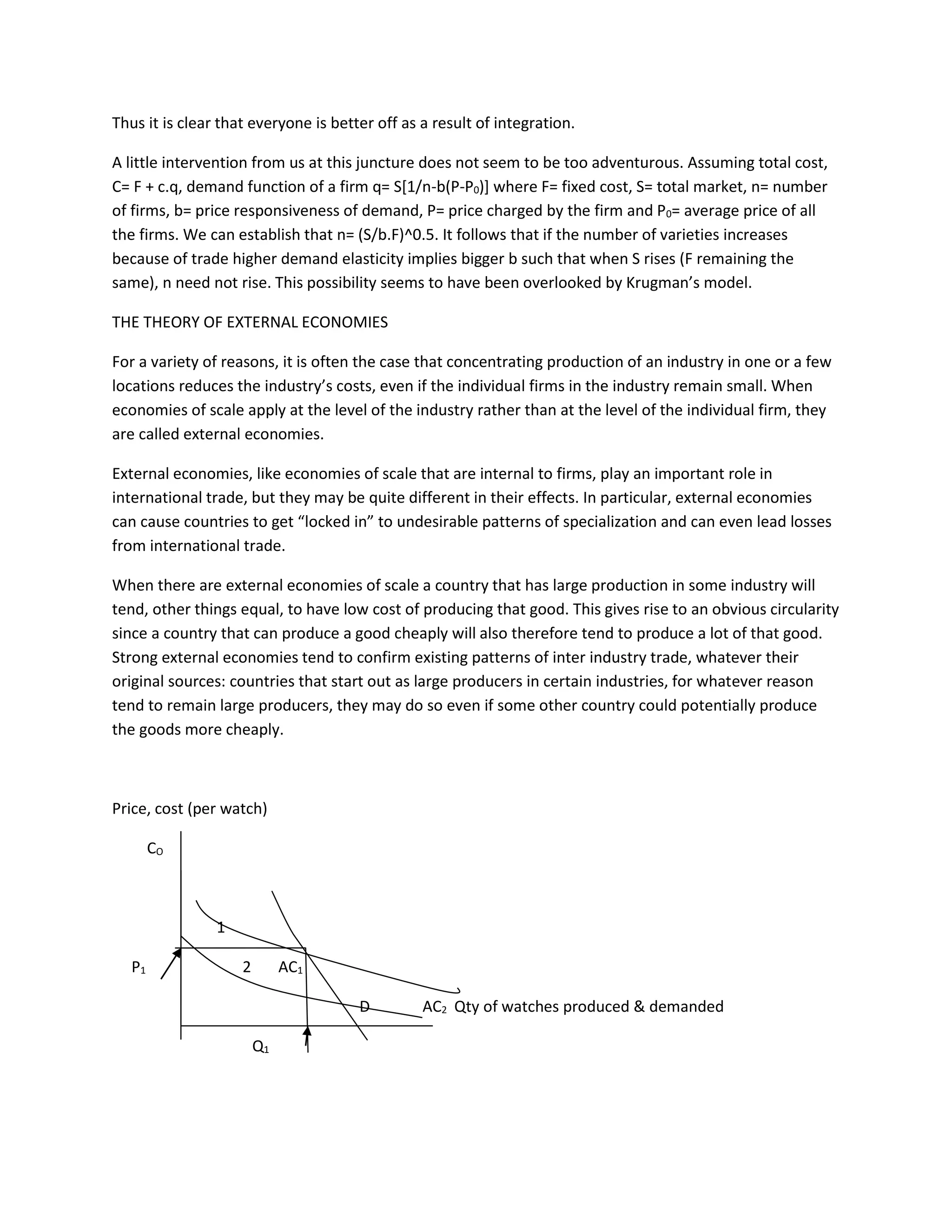 New Trade Theory: Krugman | PDF